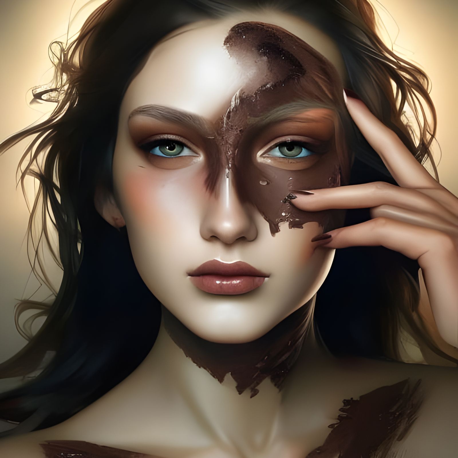 Chocolate 8 ( part of the Chocolate Collection) - AI Generated Artwork ...