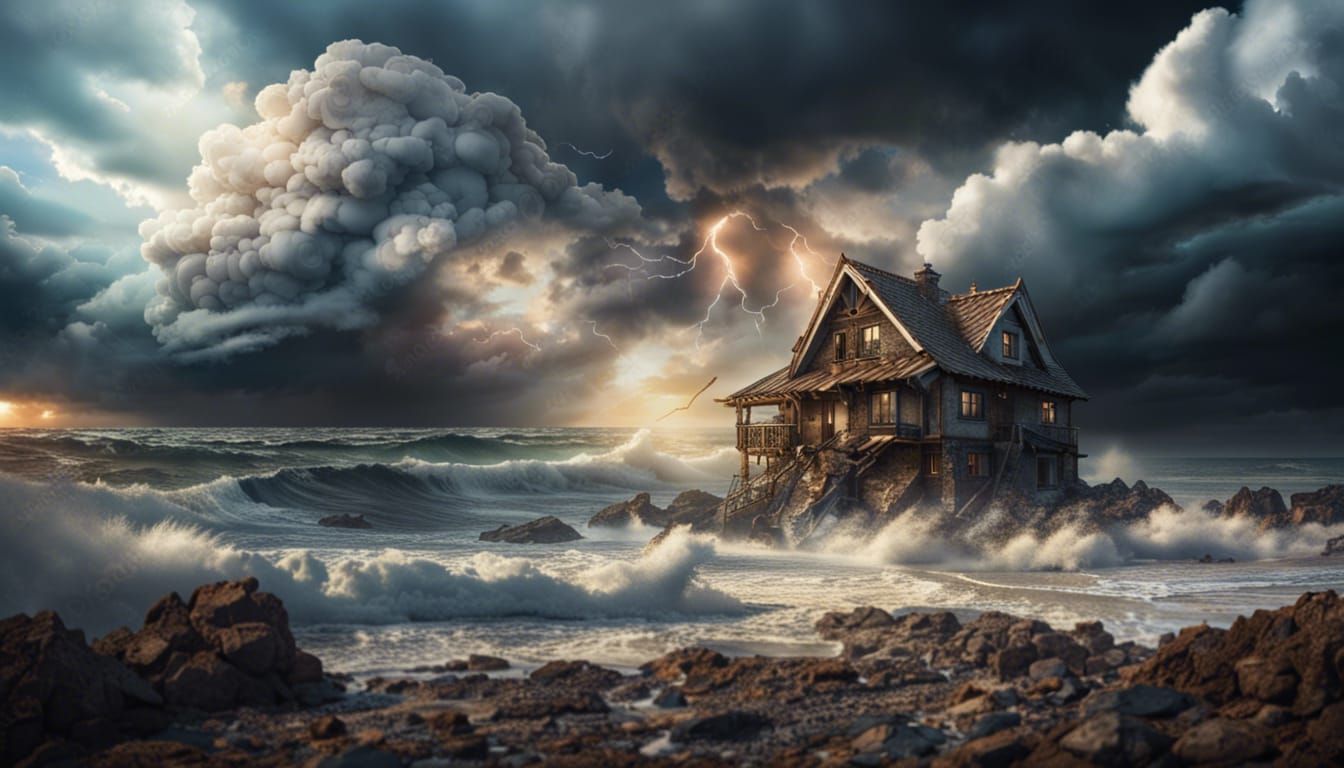 Demon clouds - AI Generated Artwork - NightCafe Creator