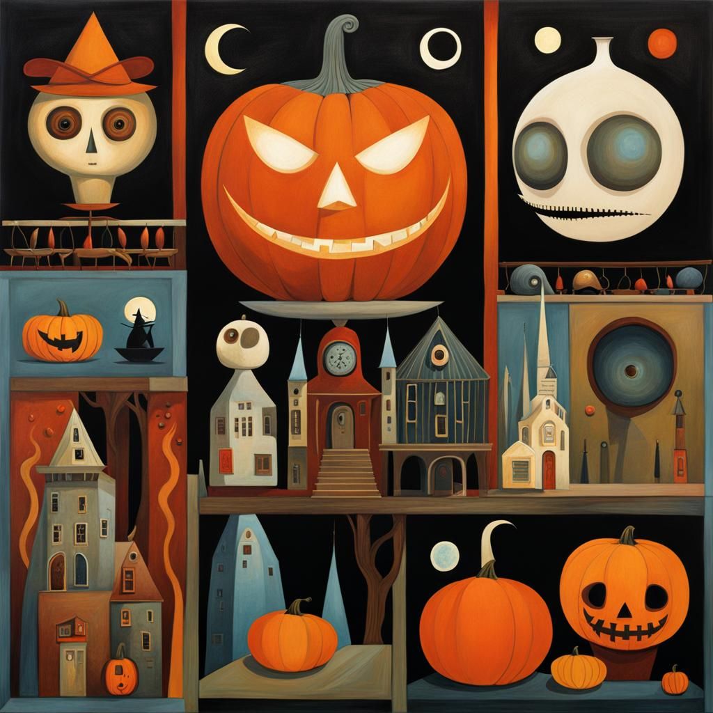 Halloween - AI Generated Artwork - NightCafe Creator