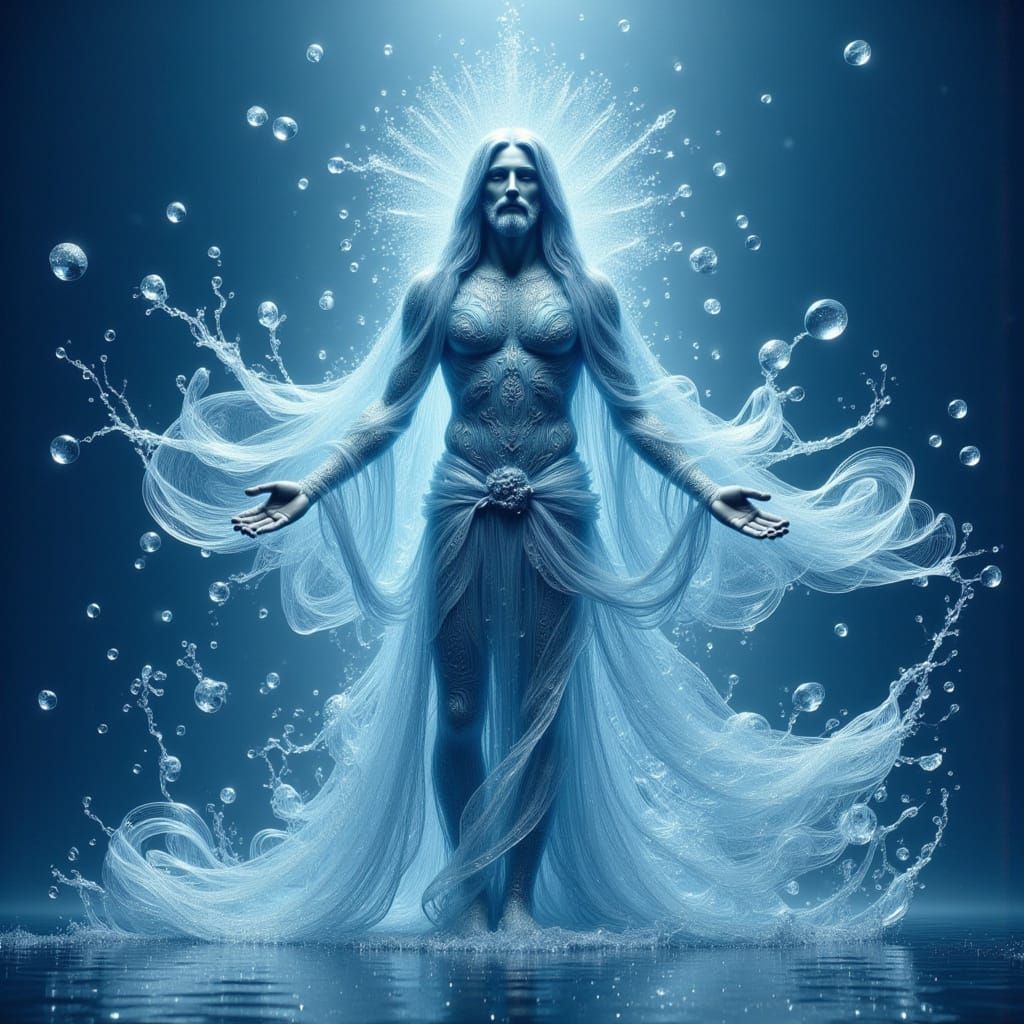 Ethereal Jesus - Ethereal Jesus in Glittering Water Form