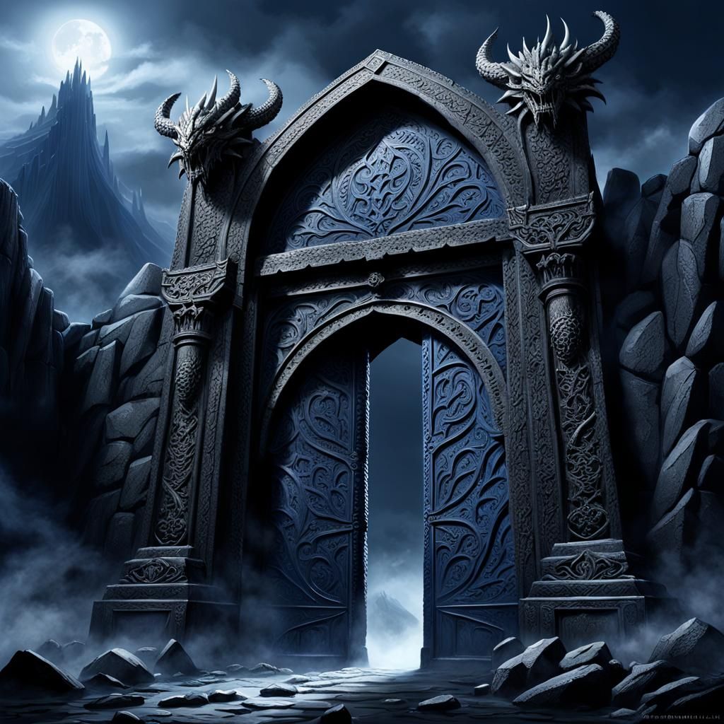 Dark gate - AI Generated Artwork - NightCafe Creator