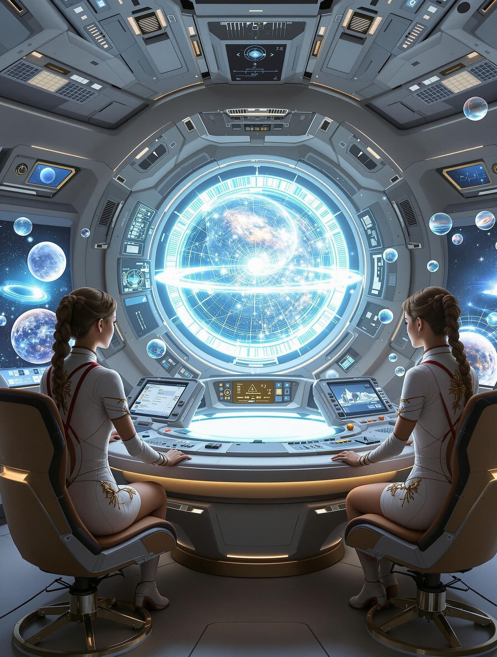 Cosmoship - Future Female Cosmonauts Pilot Interstellar Spac...