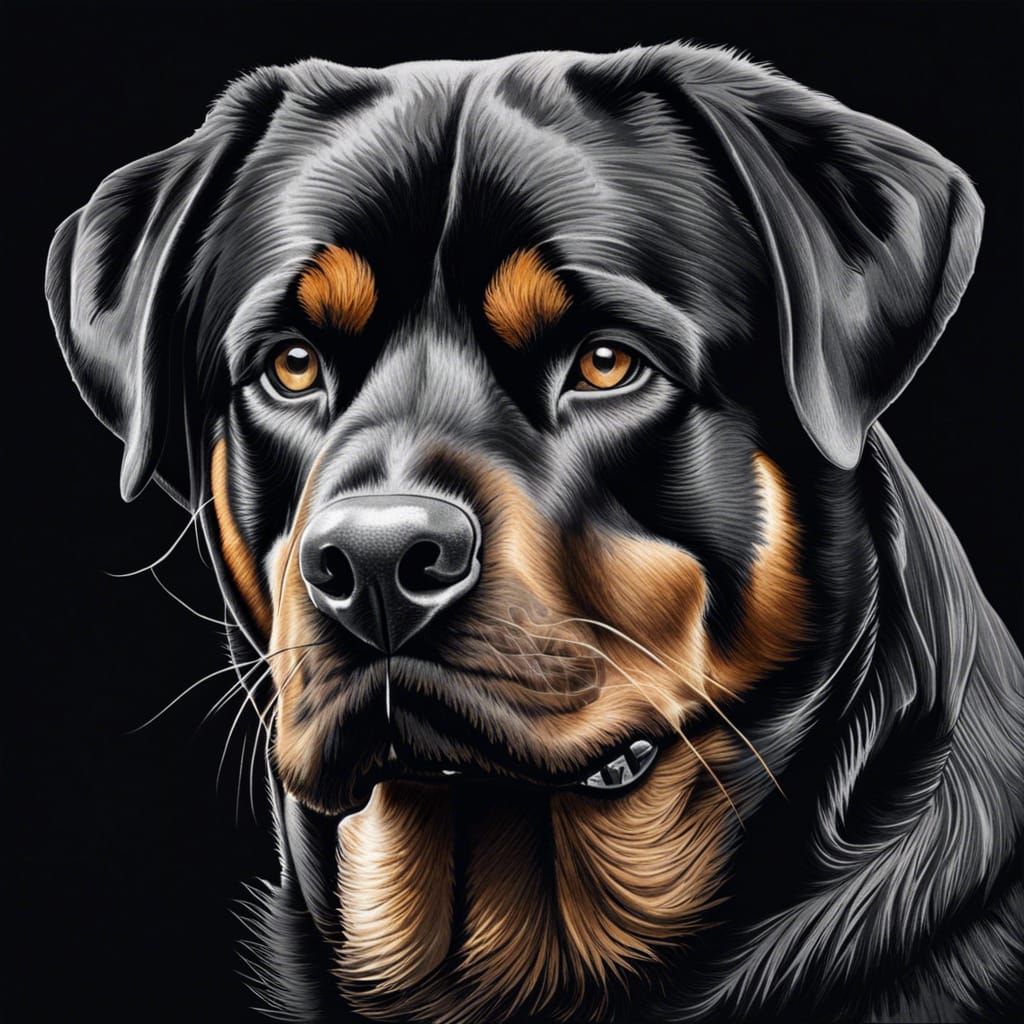Rottie - AI Generated Artwork - NightCafe Creator