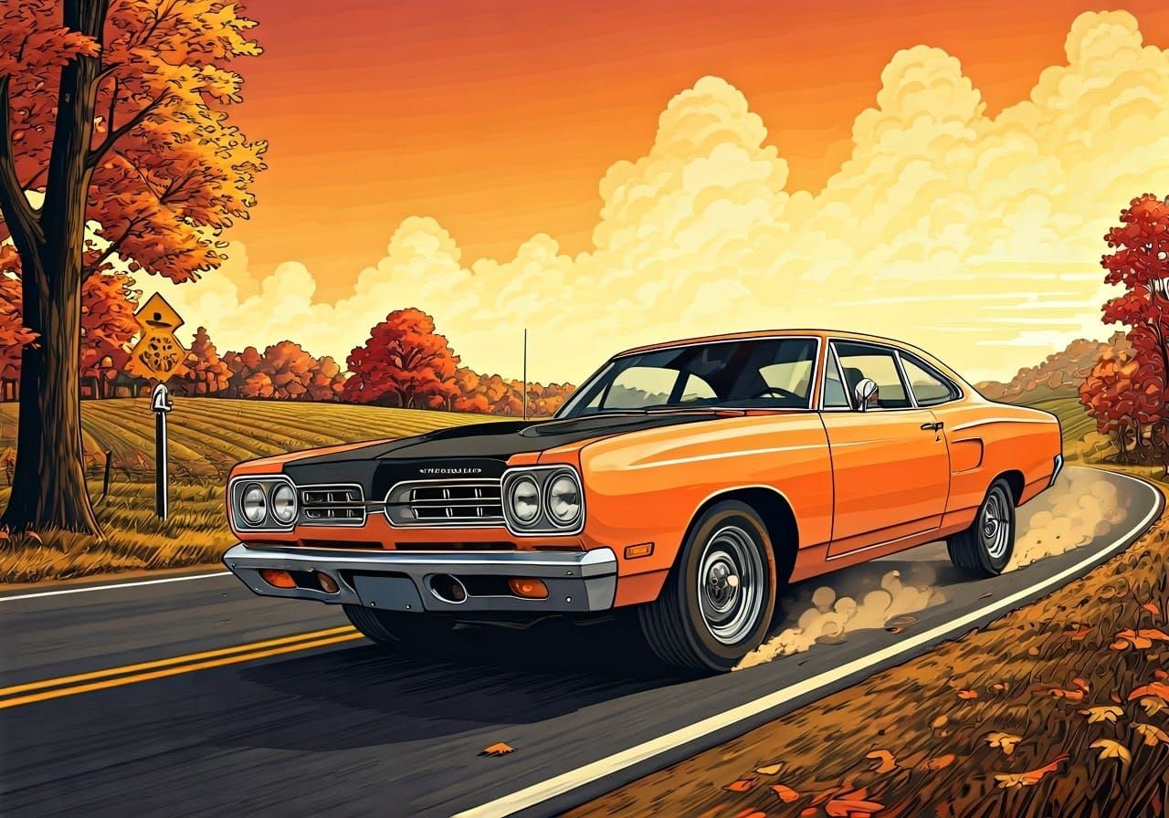 1969 Plymouth Road Runner - Vintage Americana Road Runner Sp...