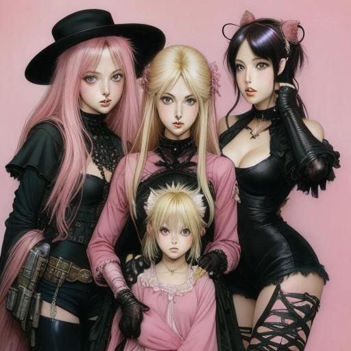 And Now, Also The Pink Squad - AI Generated Artwork - NightCafe Creator