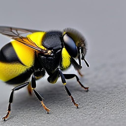 The False Bee - AI Generated Artwork - NightCafe Creator