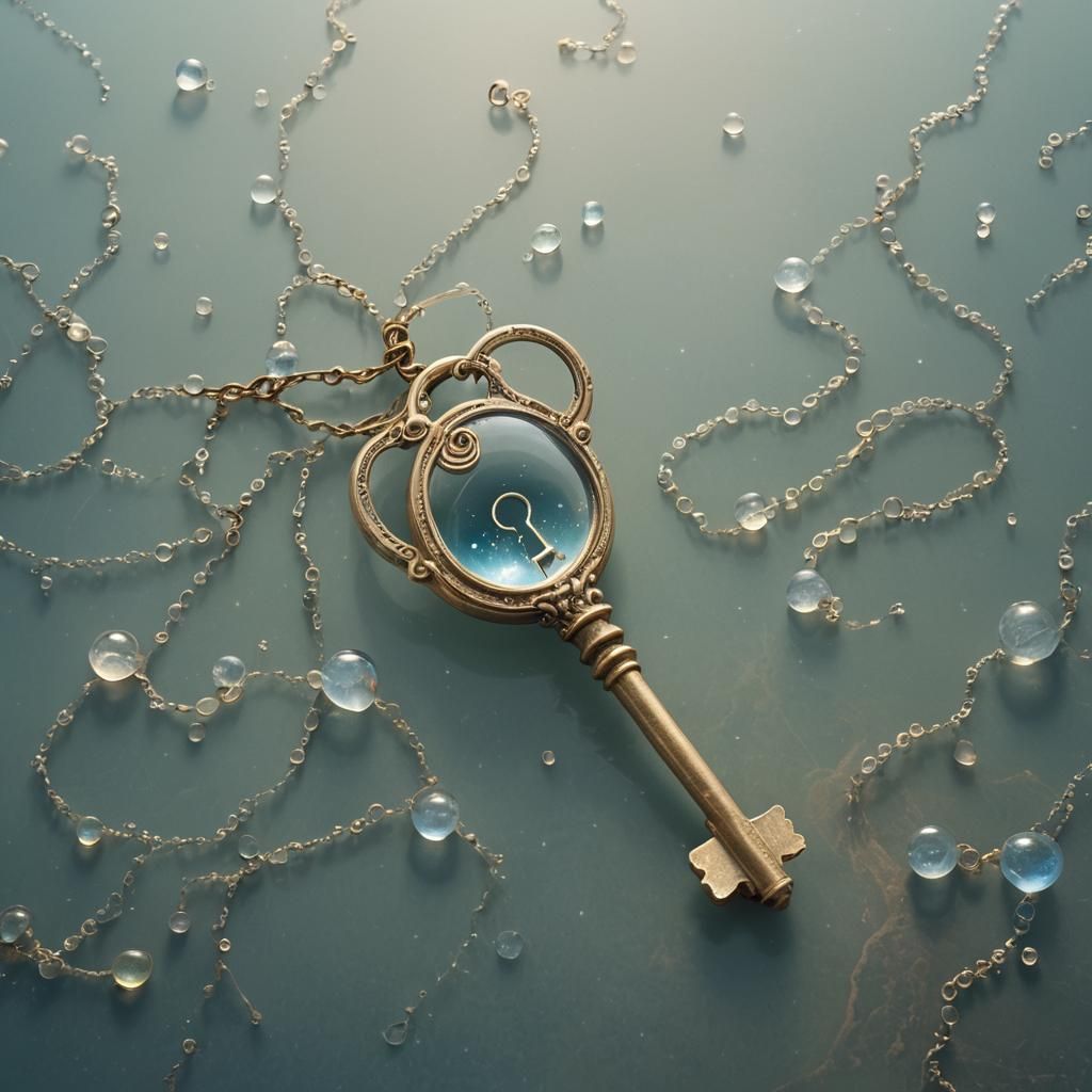 Key Floats In The ocean Of Misty Dreams - AI Generated Artwork ...
