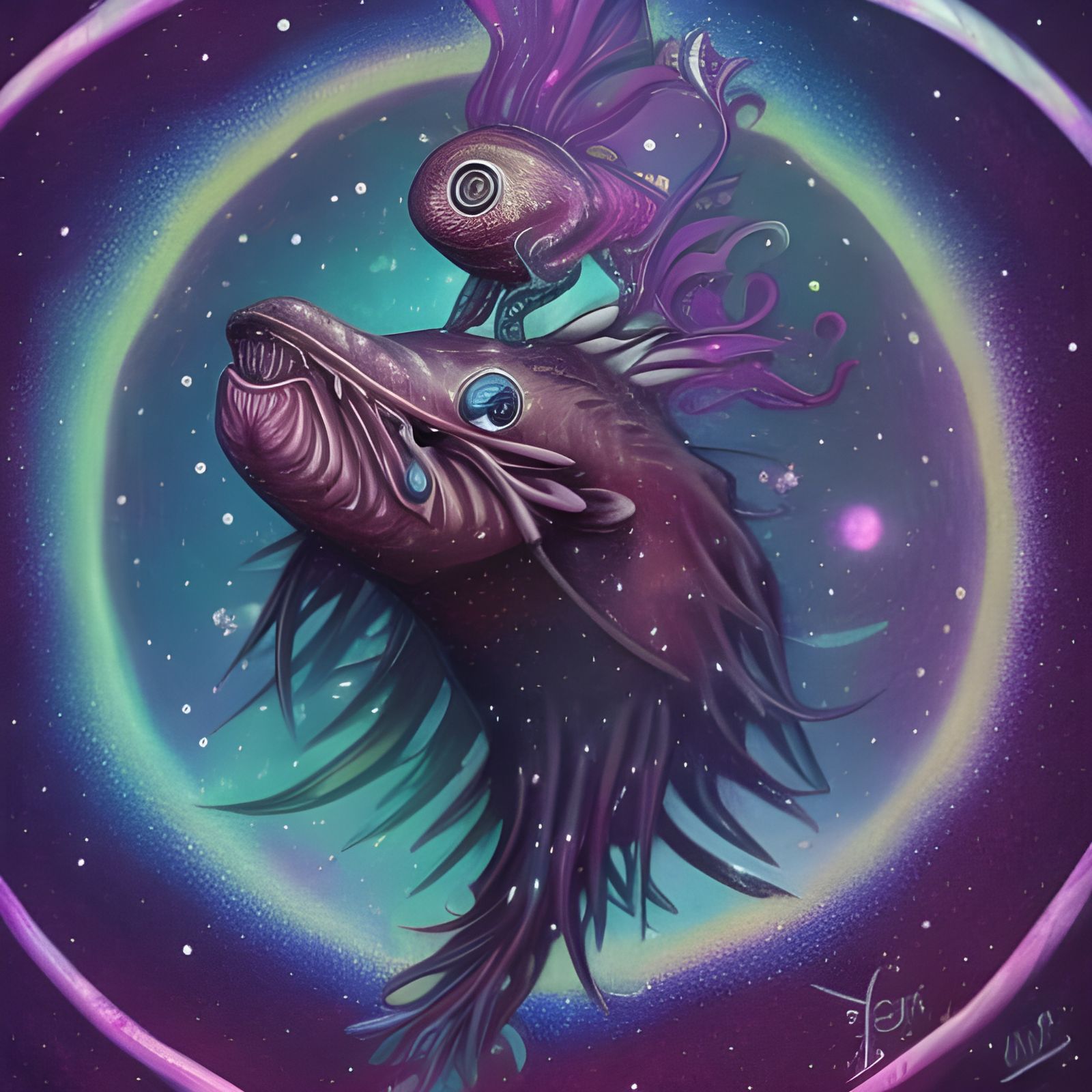 magic axolotl - AI Generated Artwork - NightCafe Creator