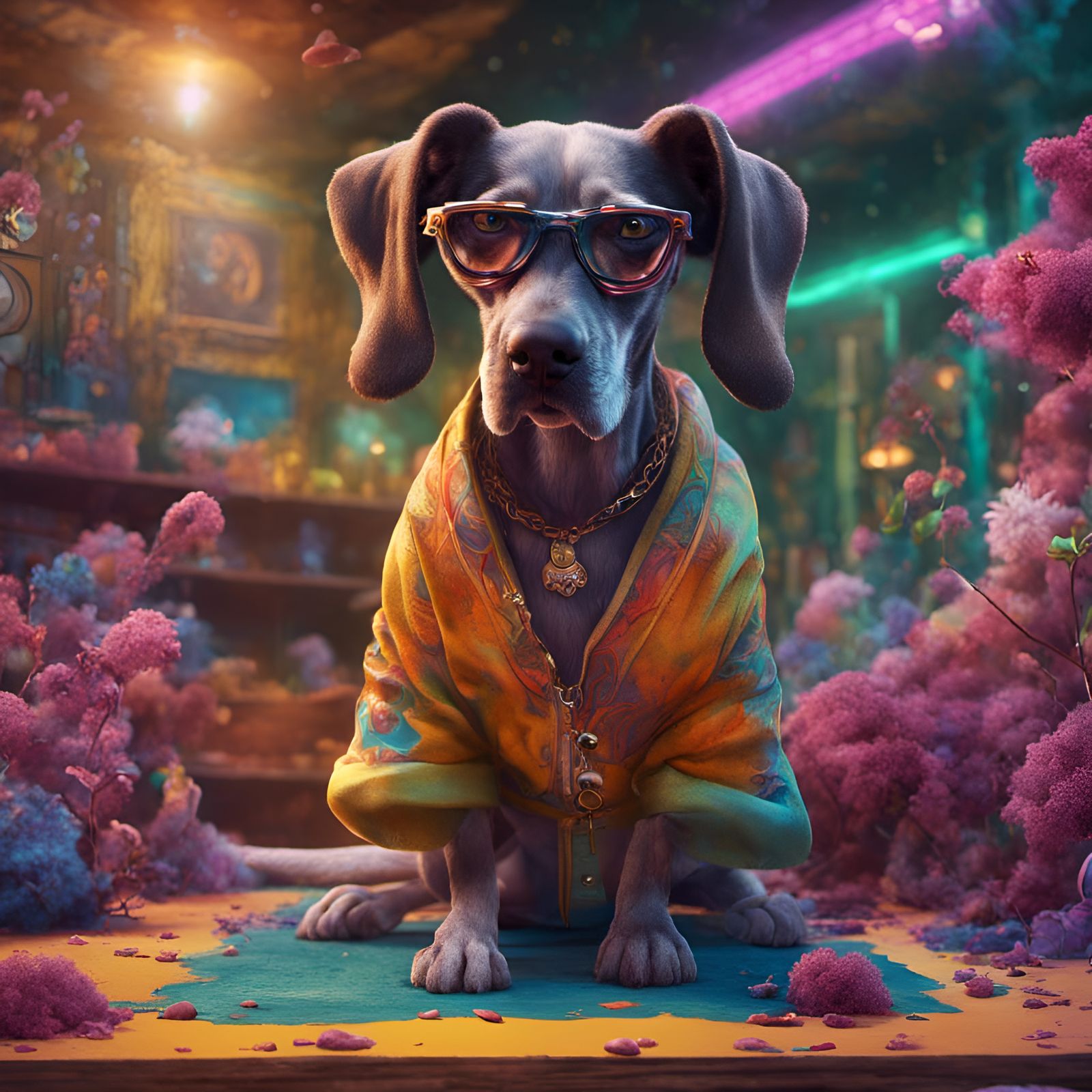 Snoop dog in da house - AI Generated Artwork - NightCafe Creator