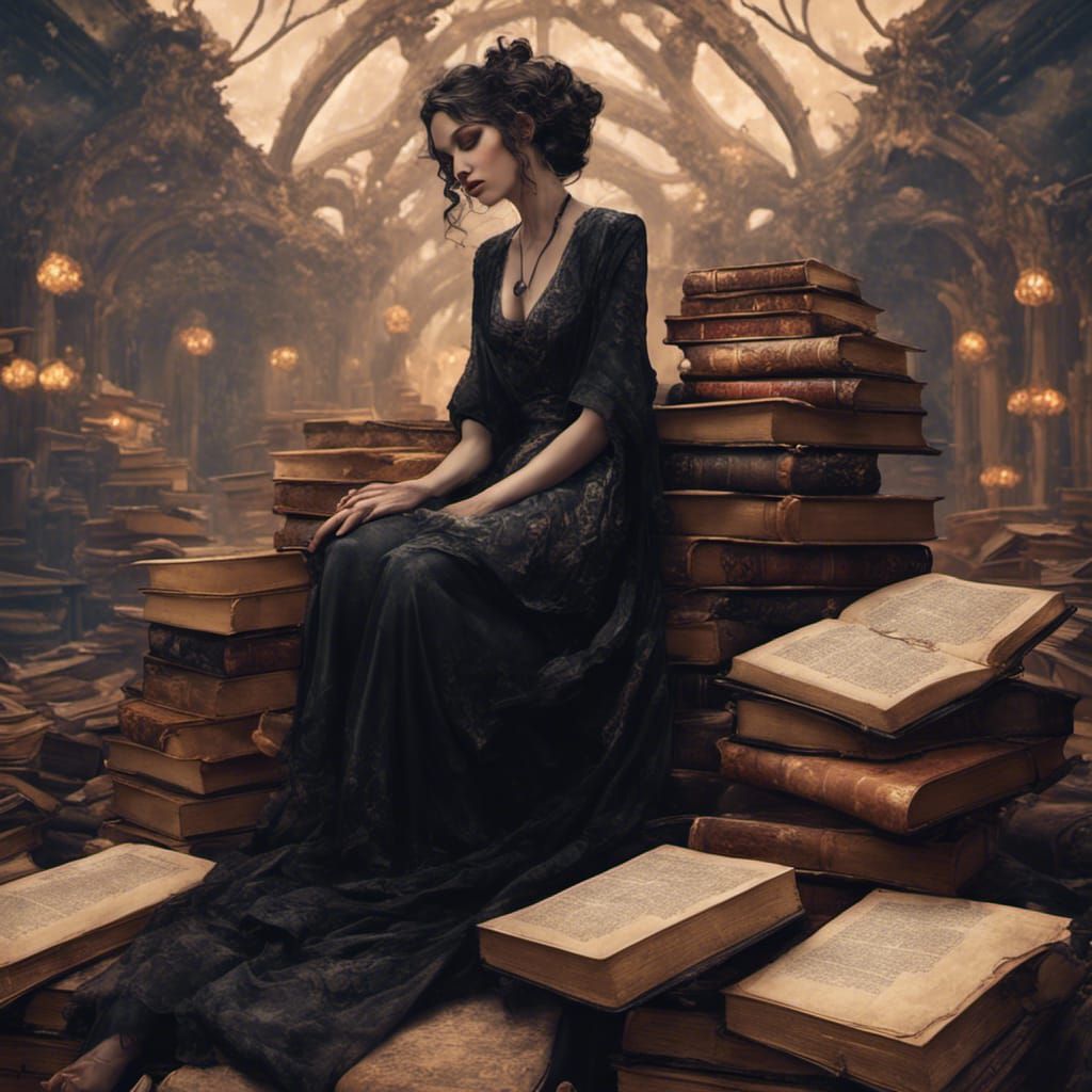 Librarian - AI Generated Artwork - NightCafe Creator