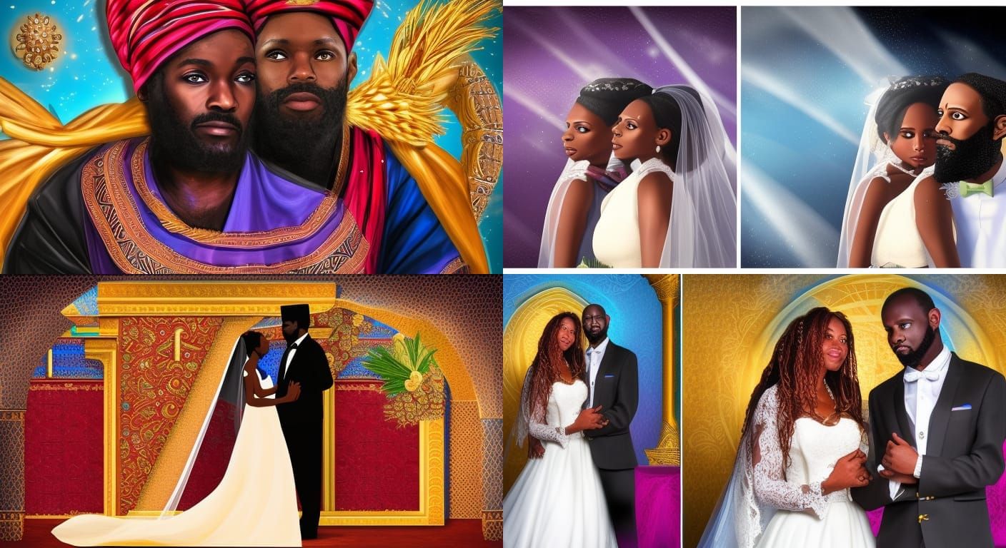 black israelite king messiah marrying his incredible bride at royal ...