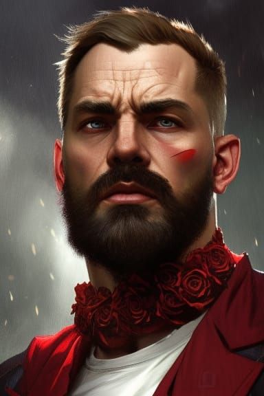 King of Roses - AI Generated Artwork - NightCafe Creator