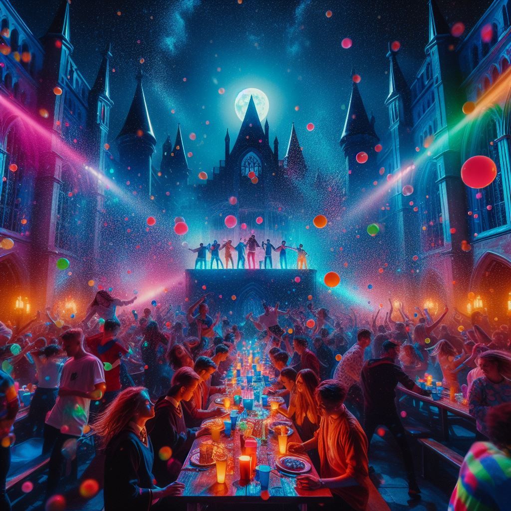 Starting the Festivities - AI Generated Artwork - NightCafe Creator