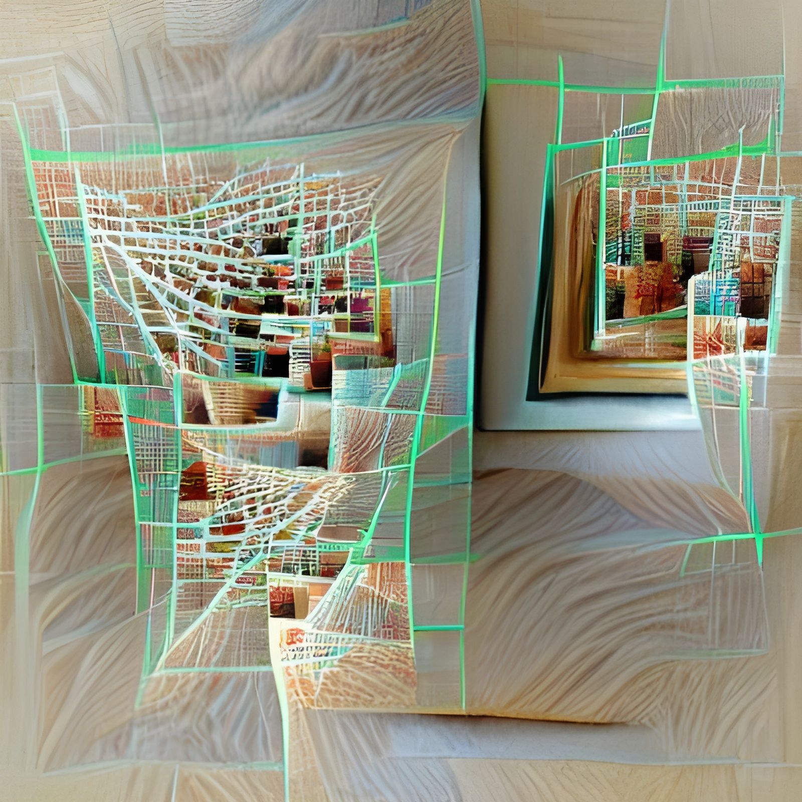 Through the looking algorithm - AI Generated Artwork - NightCafe Creator