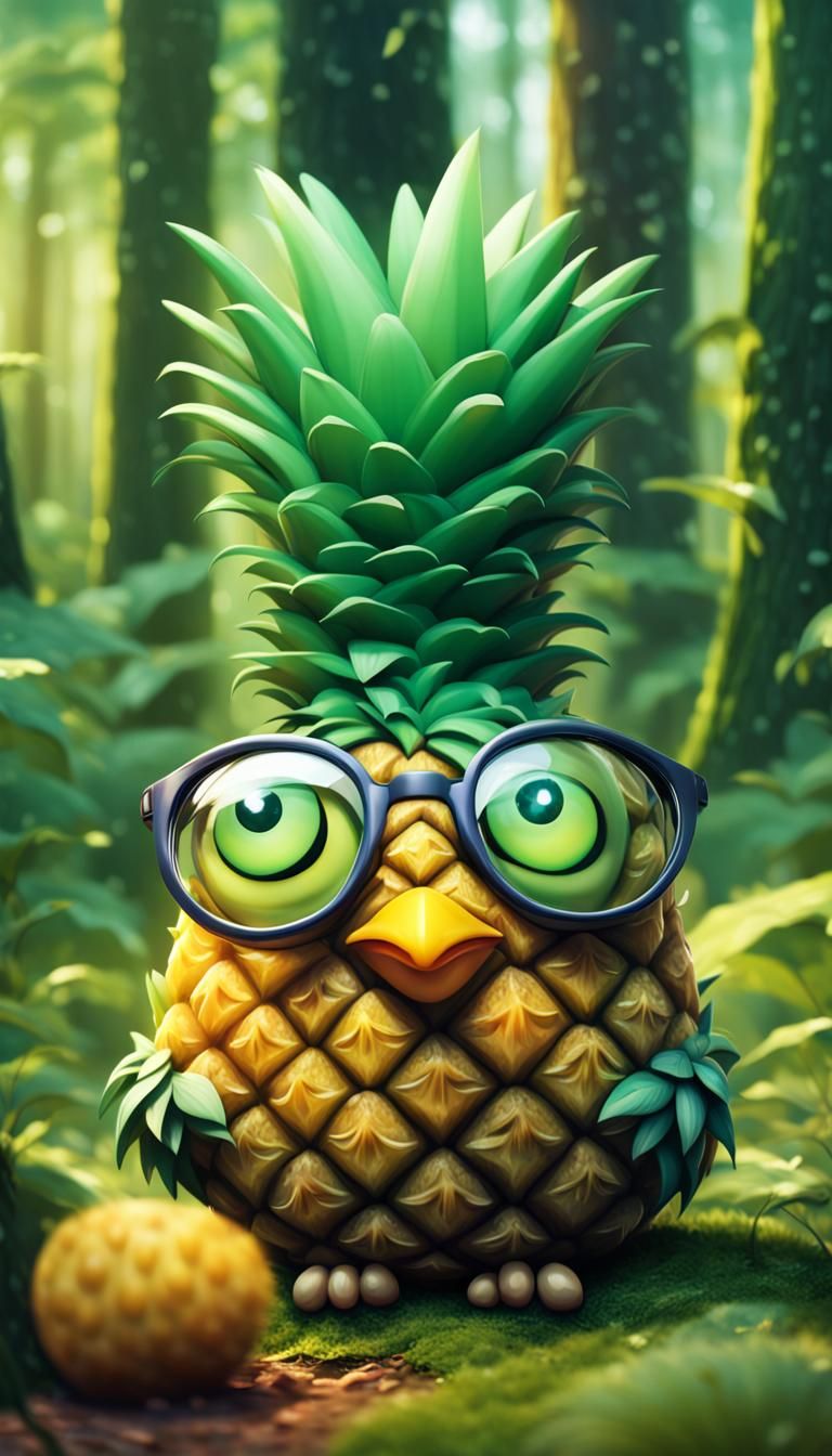 pineapple - AI Generated Artwork - NightCafe Creator