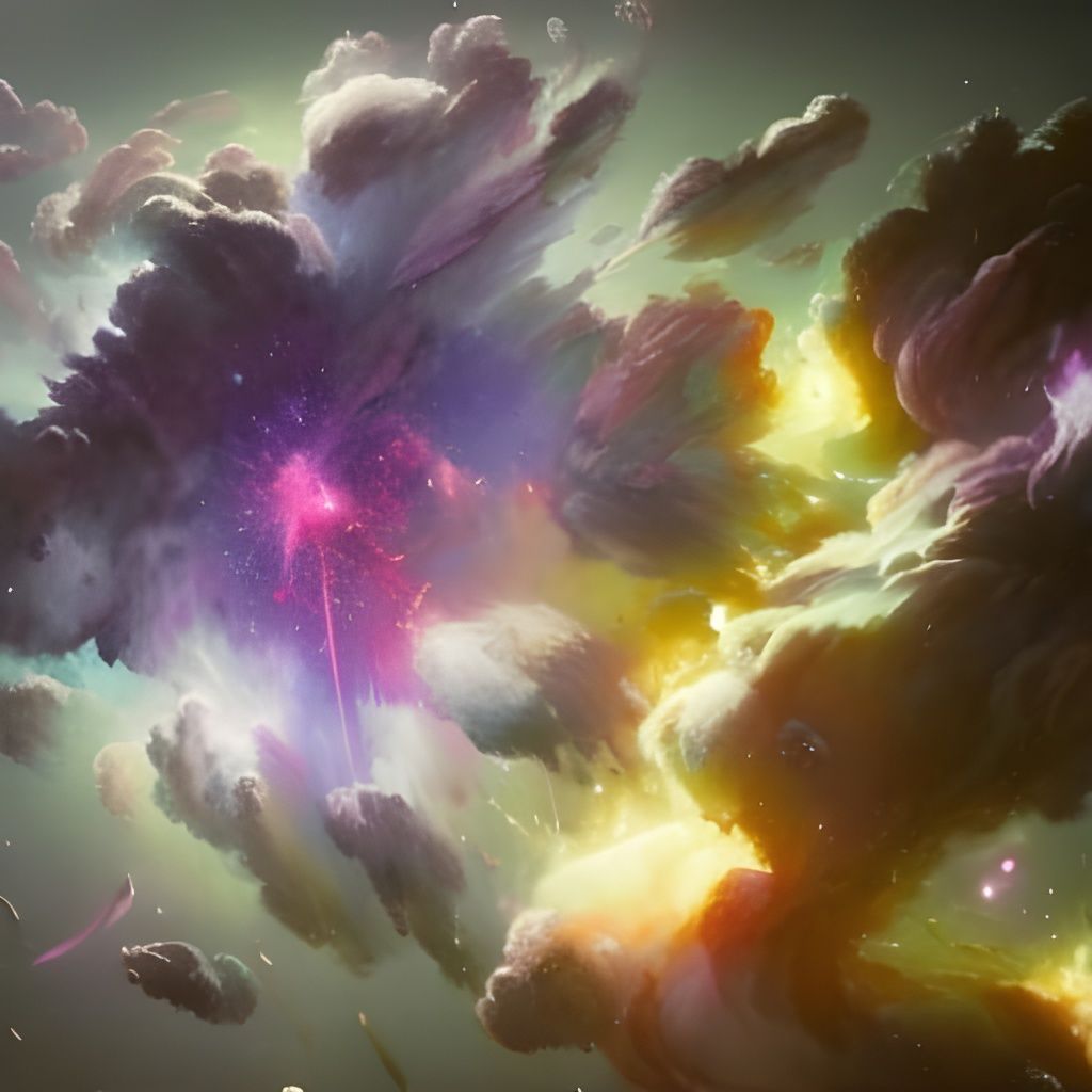 interstellar explosion - AI Generated Artwork - NightCafe Creator