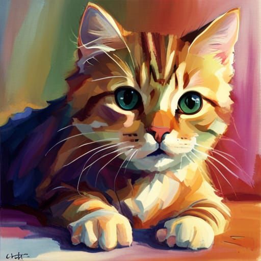 Cat - AI Generated Artwork - NightCafe Creator