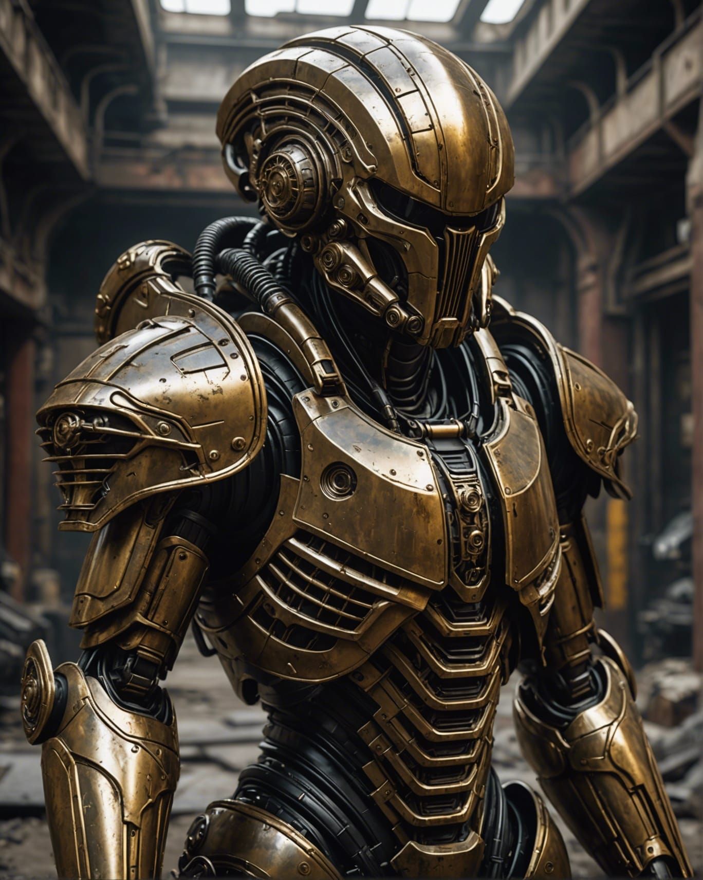 A foot soldier of the alien invading golden armada. - AI Generated ...