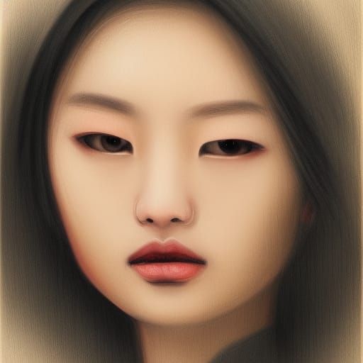 Portrait of a Chinese woman - AI Generated Artwork - NightCafe Creator