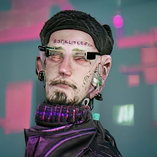 Cyberpunk drug dealer - AI Generated Artwork - NightCafe Creator