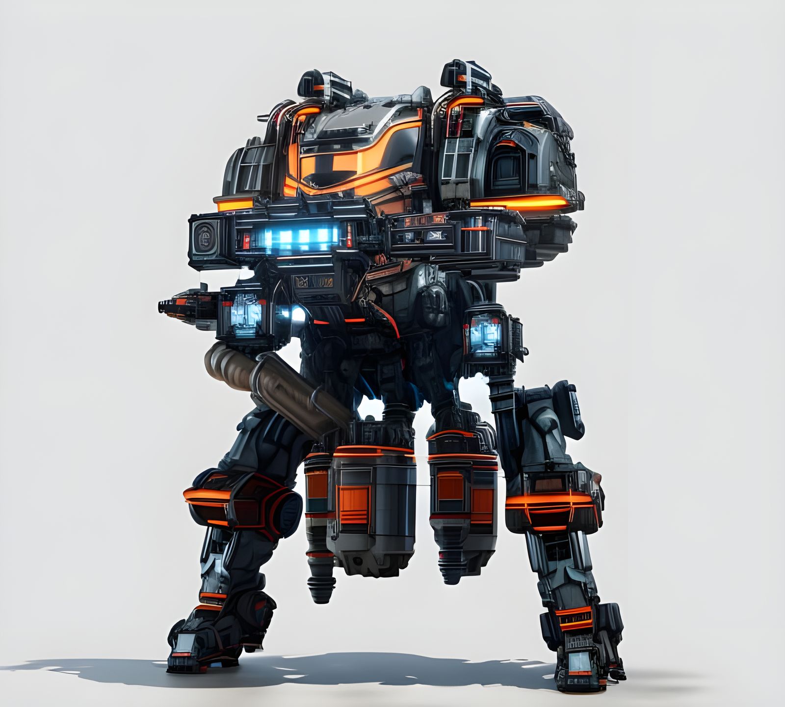T-generation Mech a2023 interplanetary assembler - AI Generated Artwork ...