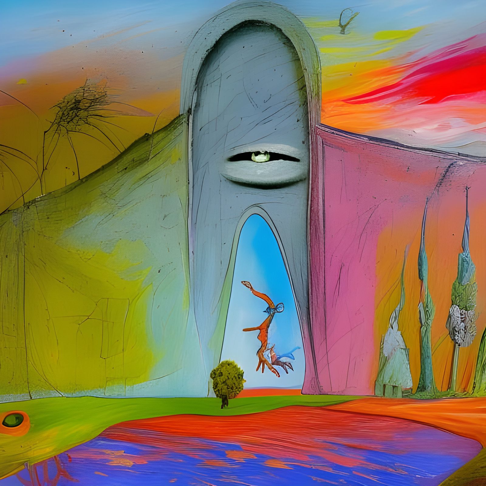 Pink Floyd - AI Generated Artwork - NightCafe Creator