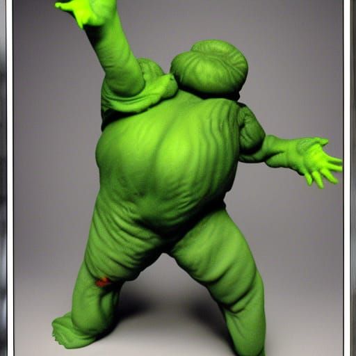 little goopy sludge man - AI Generated Artwork - NightCafe Creator