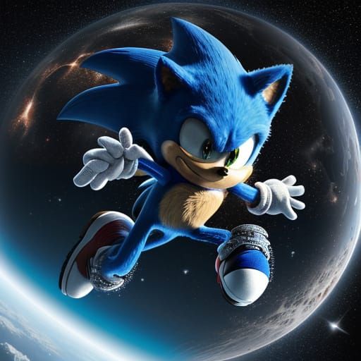 Sonic the Hedgehog in Space - Sonic the Hedgehog in Space