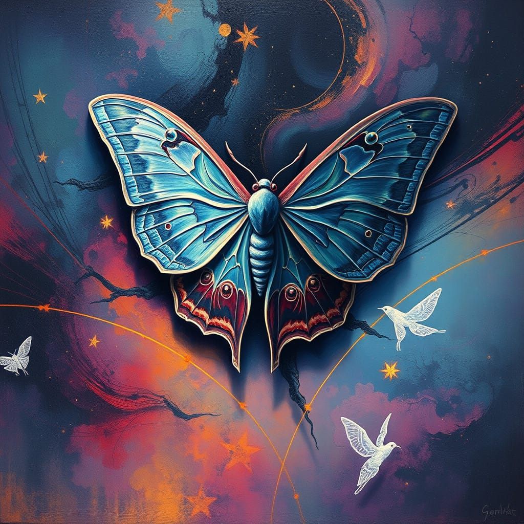 hyperdetailed Metaphysical Painting