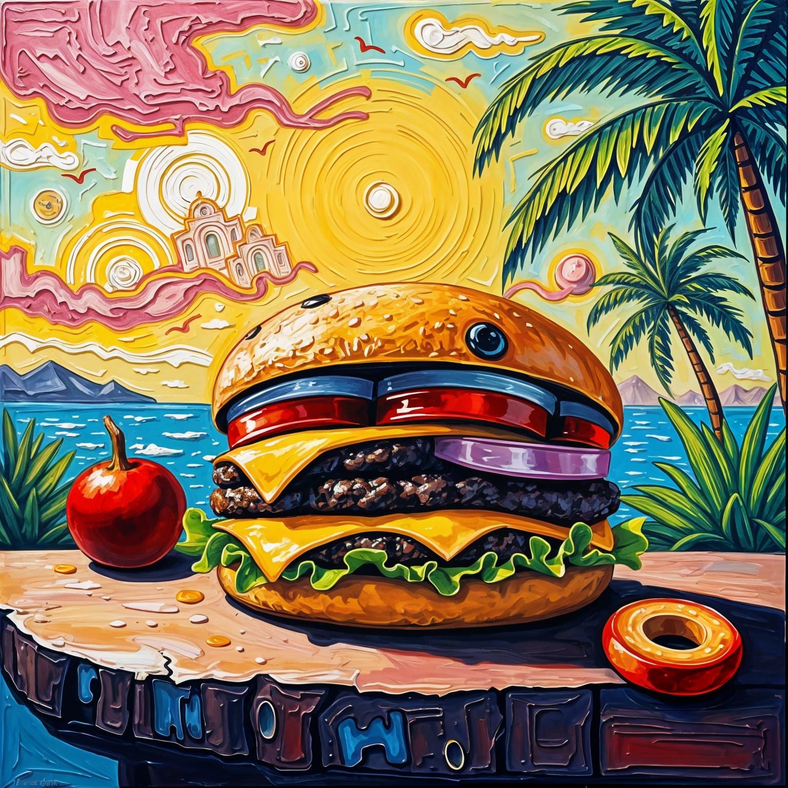 Cheeseburger In Paradise - A Savory Escape in a Tropical Par...