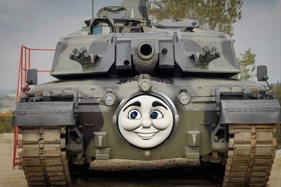 Thomas the Tank - AI Generated Artwork - NightCafe Creator