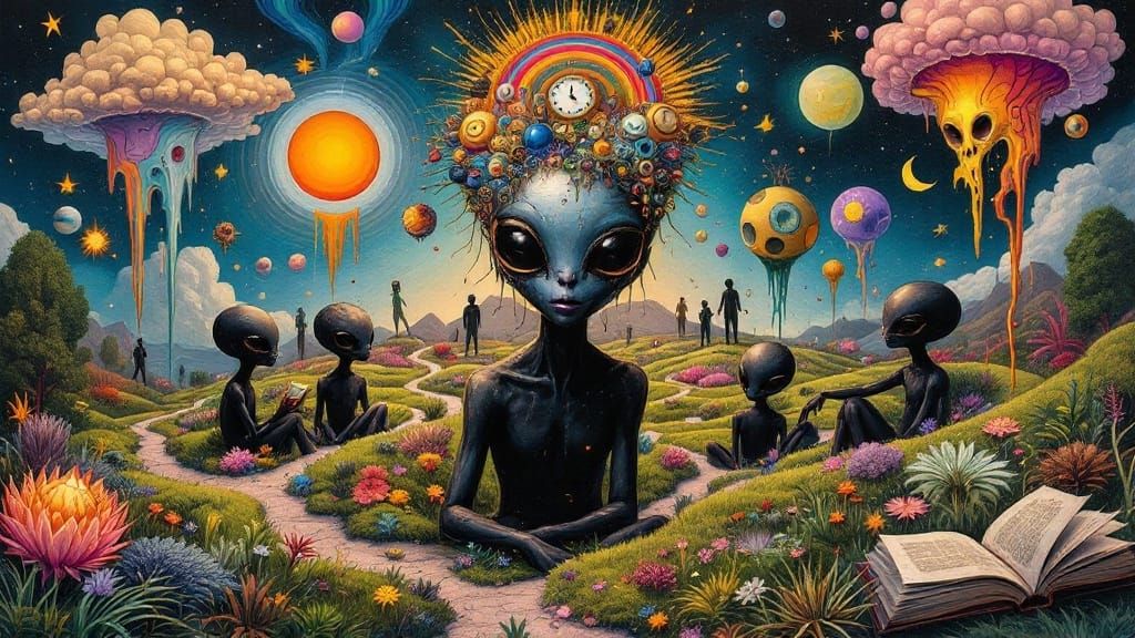 The aliens girls and boys of Limbo Land.