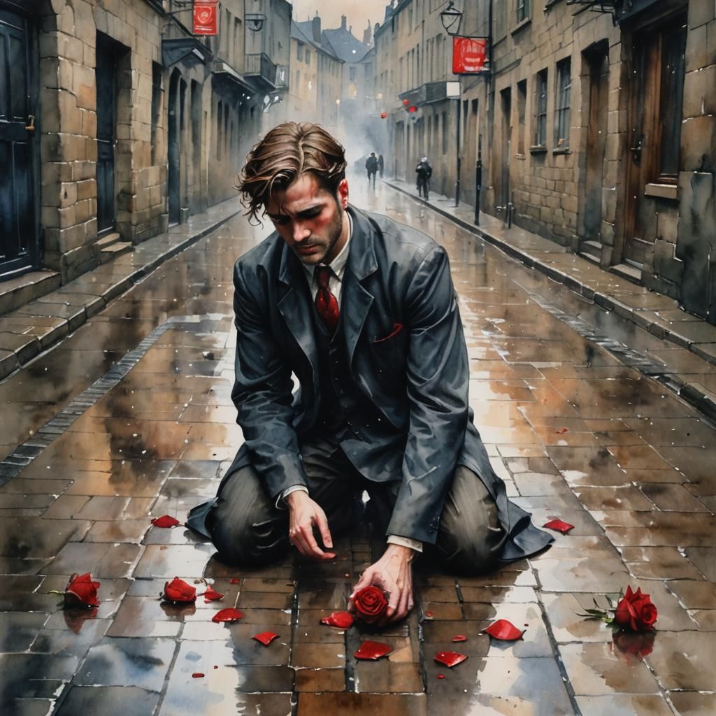 Bitter Rejection - AI Generated Artwork - NightCafe Creator