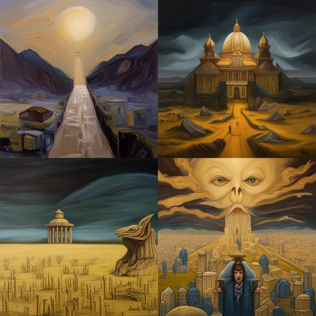 You're in carcosa now - AI Generated Artwork - NightCafe Creator