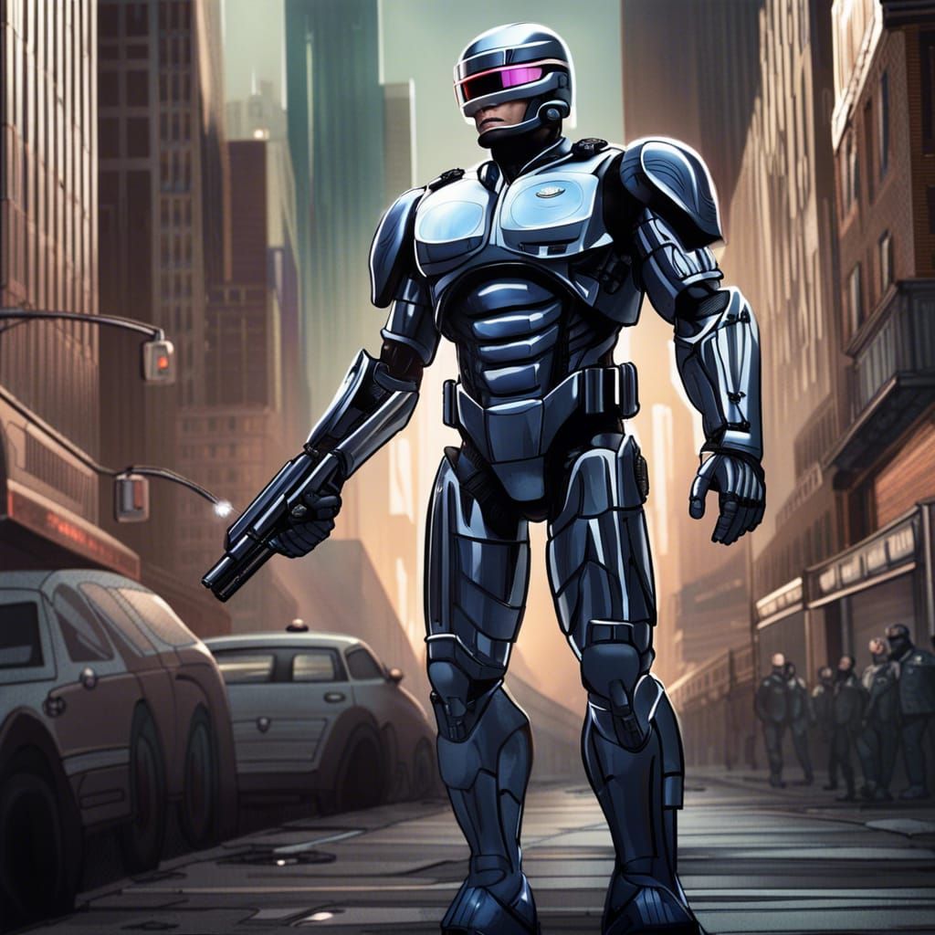 RoboCop - AI Generated Artwork - NightCafe Creator