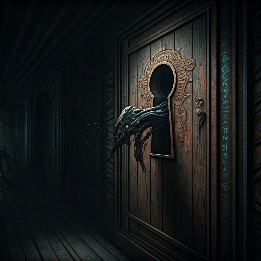 Who is knocking at my door ? - Distorted Shadow Emerge from ...
