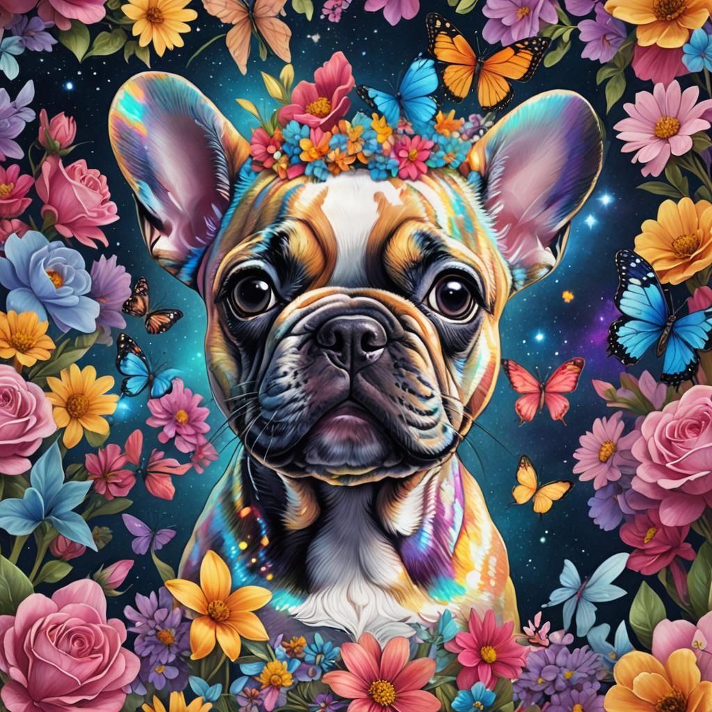 frenchie - AI Generated Artwork - NightCafe Creator