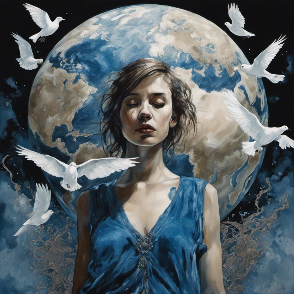 Total peace - AI Generated Artwork - NightCafe Creator