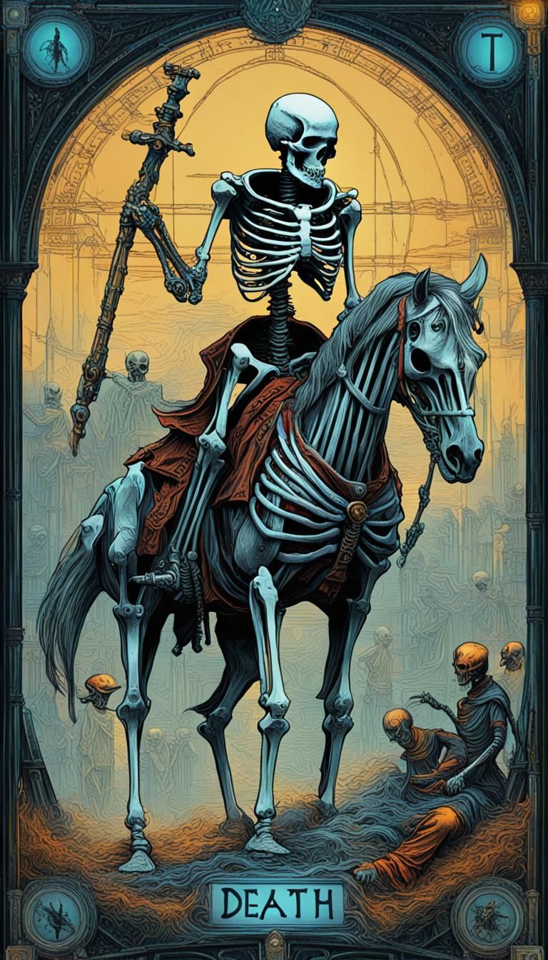 Death - AI Generated Artwork - NightCafe Creator