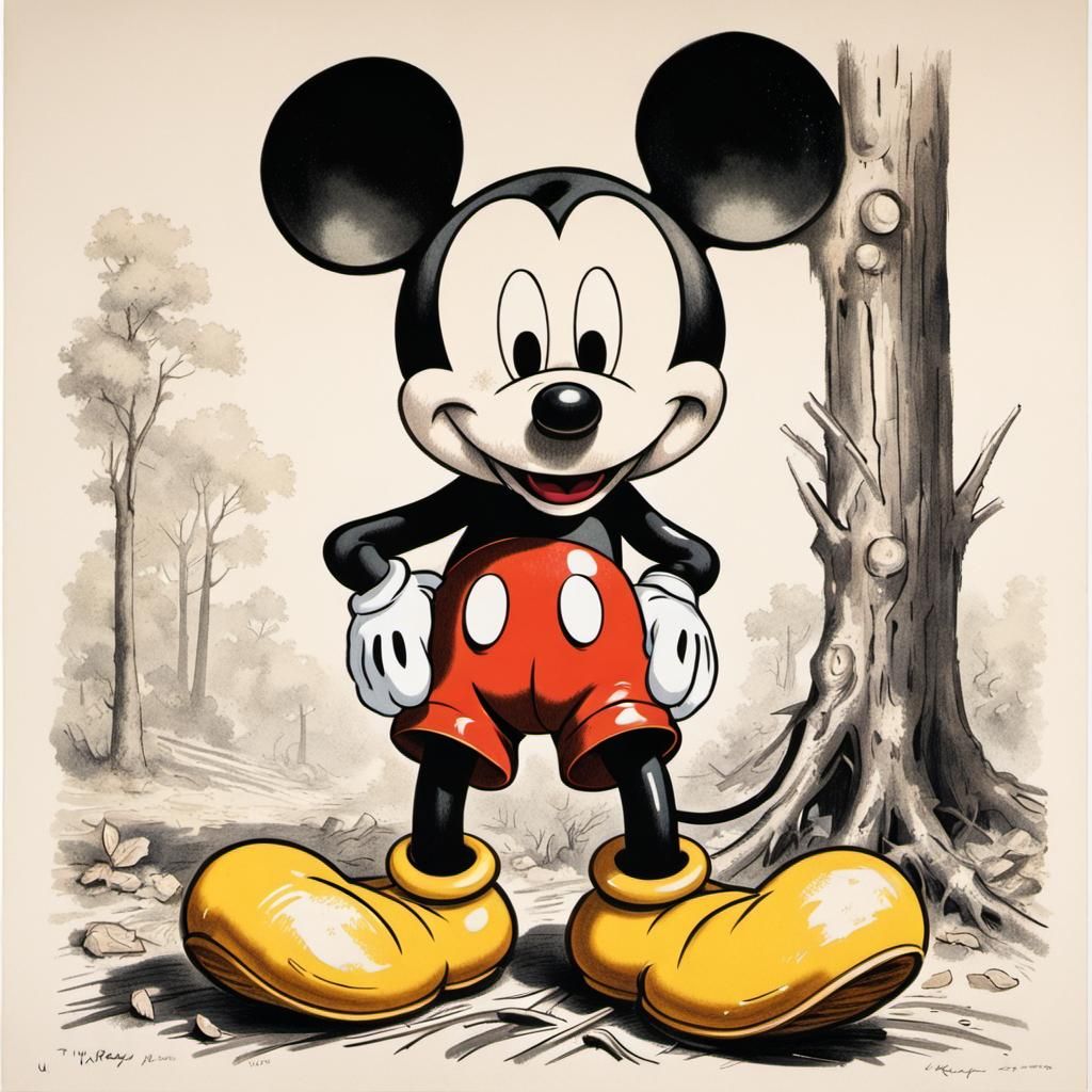 Mickey Mouse - AI Generated Artwork - NightCafe Creator