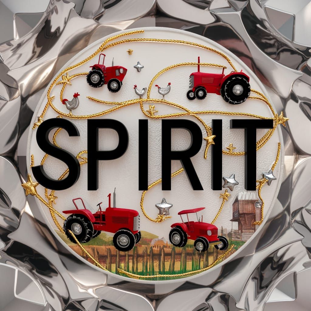 Logo for Spirit Farm - AI Generated Artwork - NightCafe Creator