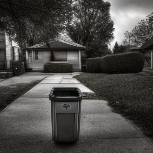 A Simple Life In A Boring House - AI Generated Artwork - NightCafe Creator