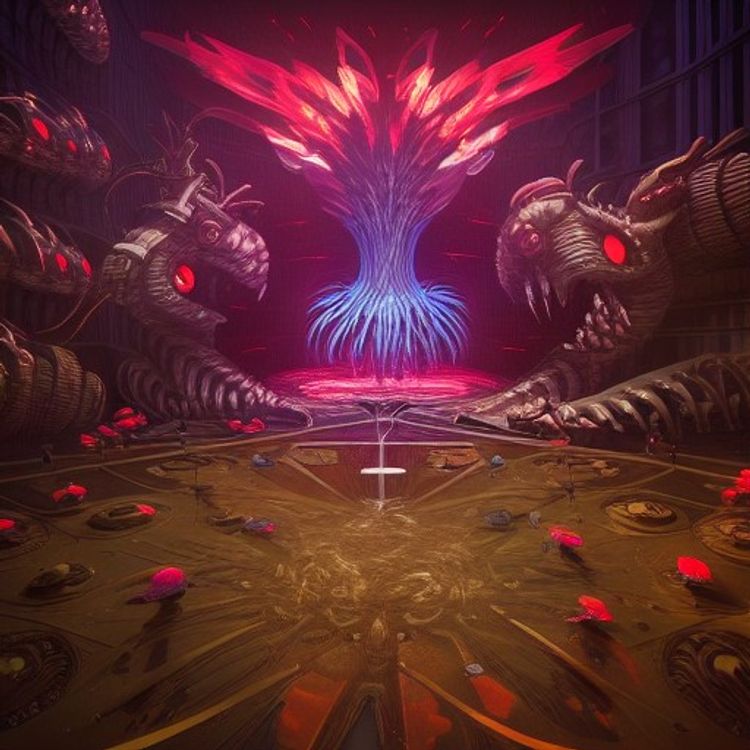 Bullet Hell - AI Generated Artwork - NightCafe Creator