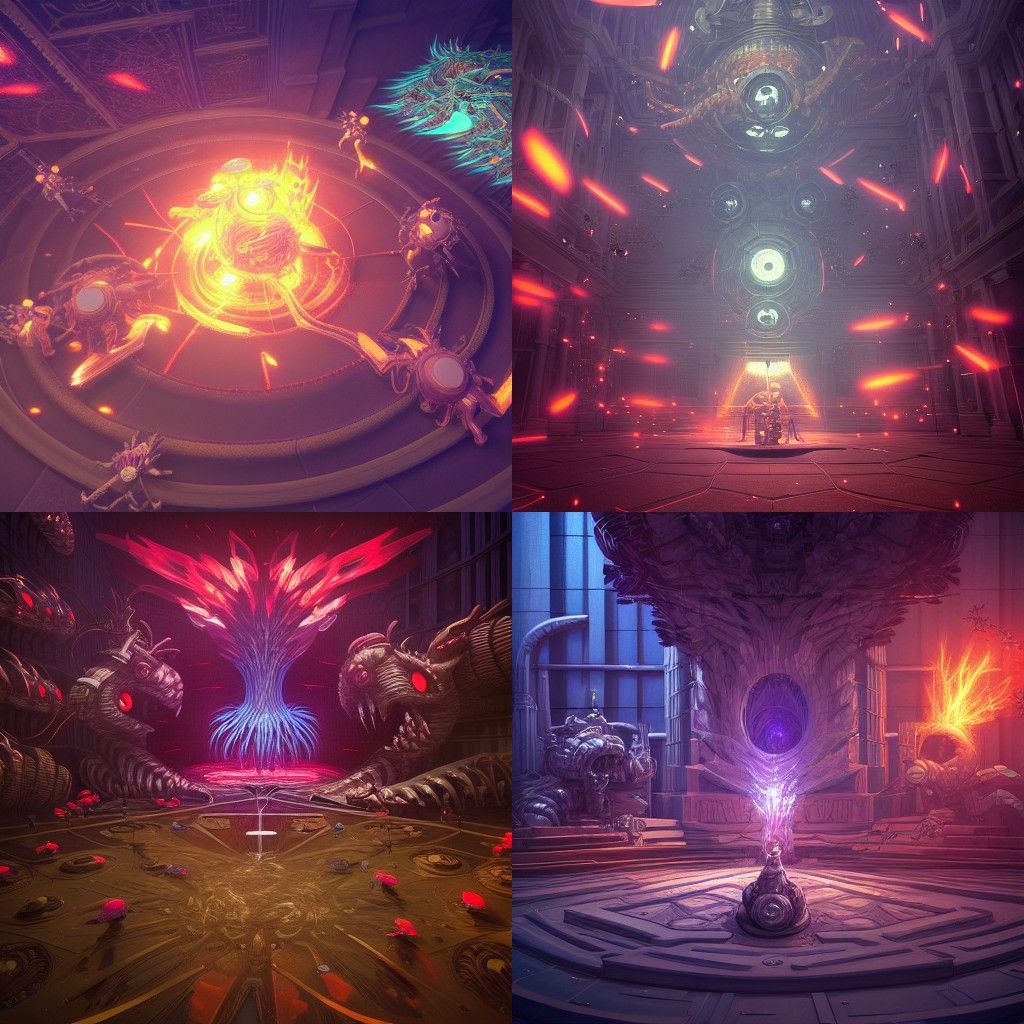 Bullet Hell - AI Generated Artwork - NightCafe Creator