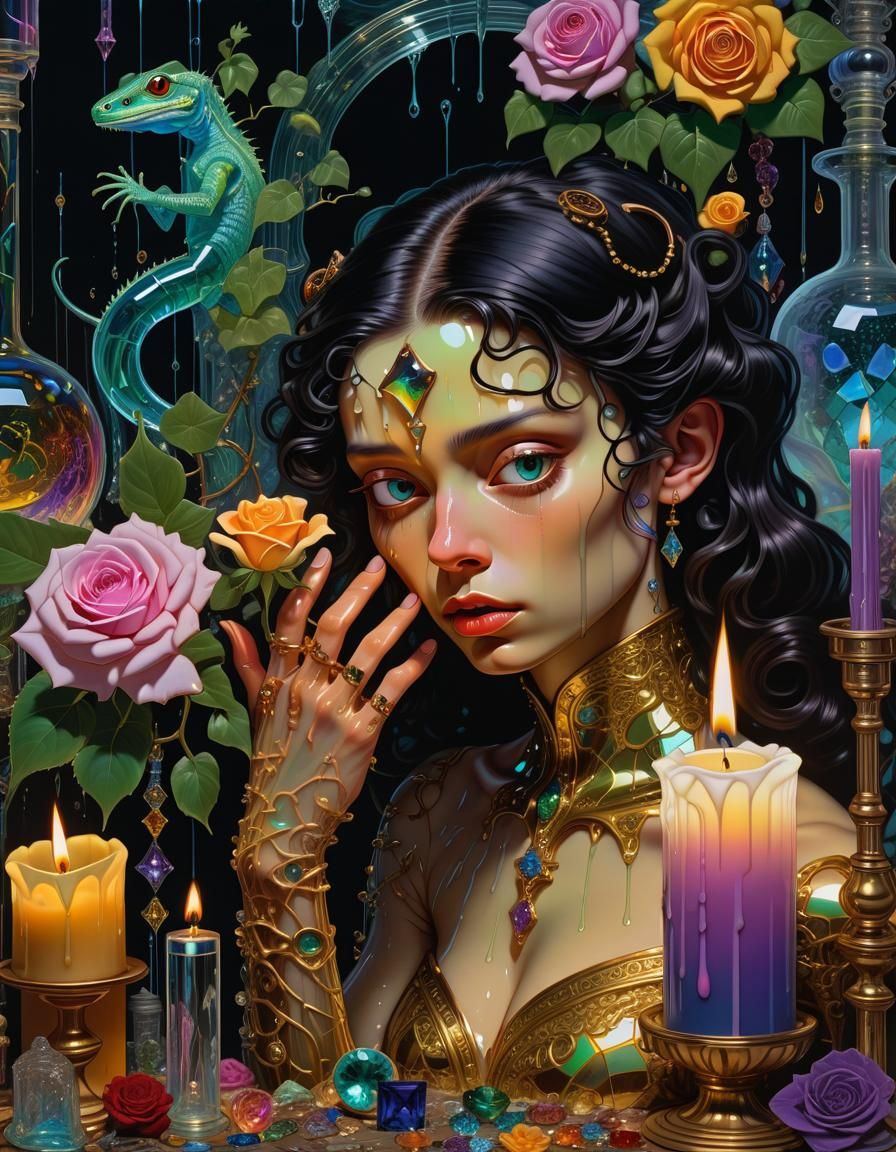 Cryptic Visions - AI Generated Artwork - NightCafe Creator