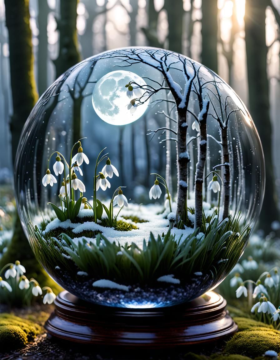 First sign of Spring - AI Generated Artwork - NightCafe Creator