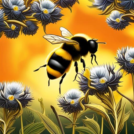 bumblebee - AI Generated Artwork - NightCafe Creator