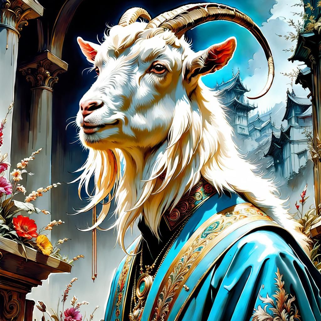 Goat furry - AI Generated Artwork - NightCafe Creator