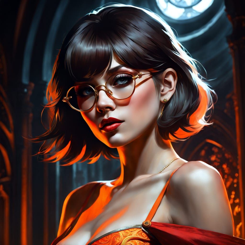 Velma Dinkley - Gothic Velma Dinkley Concept Art