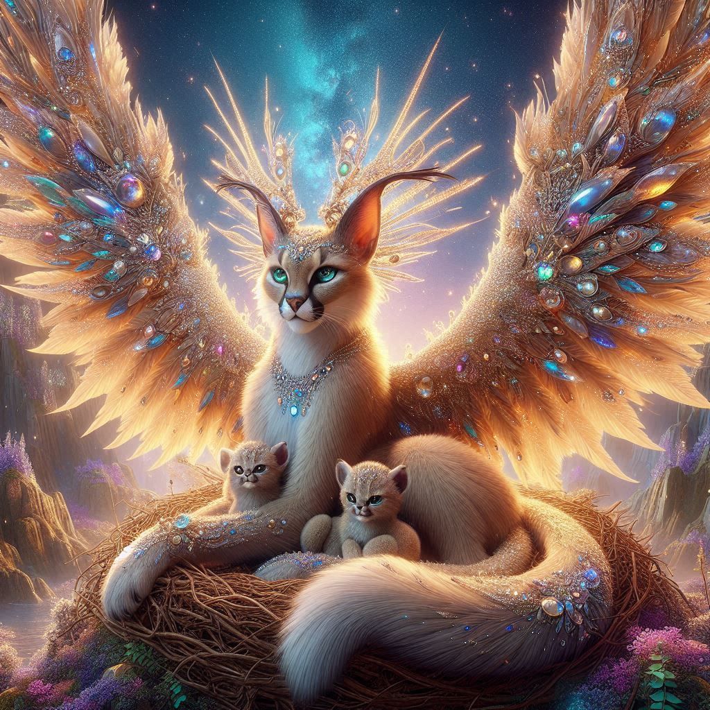 Chimera Cat - AI Generated Artwork - NightCafe Creator